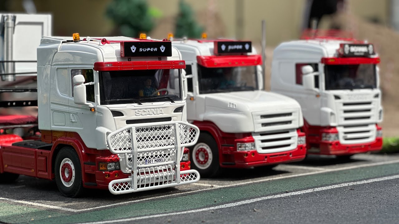 RC TRUCKS VIDEO, MEGA RC MODEL TRUCK COLLECTION, RC ACTROS, RC VOLVO ...