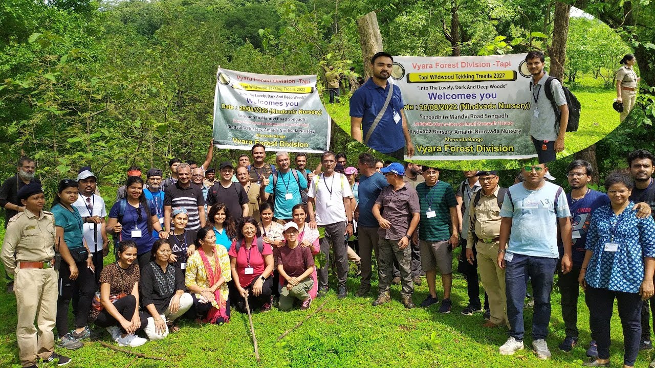 Vyara Forest Division Tapi ( Trekking Khervada Range) 2022 - YouTube