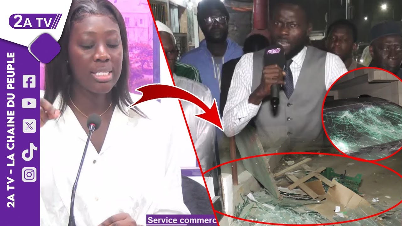 Saccage à Golf Sud: L'analyse de Amy Cissé... - YouTube