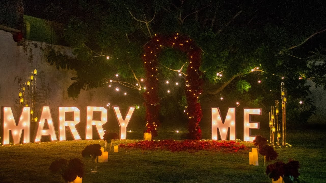 Surprising My Trini Girlfriend with a Fairytale Marriage Proposal ...