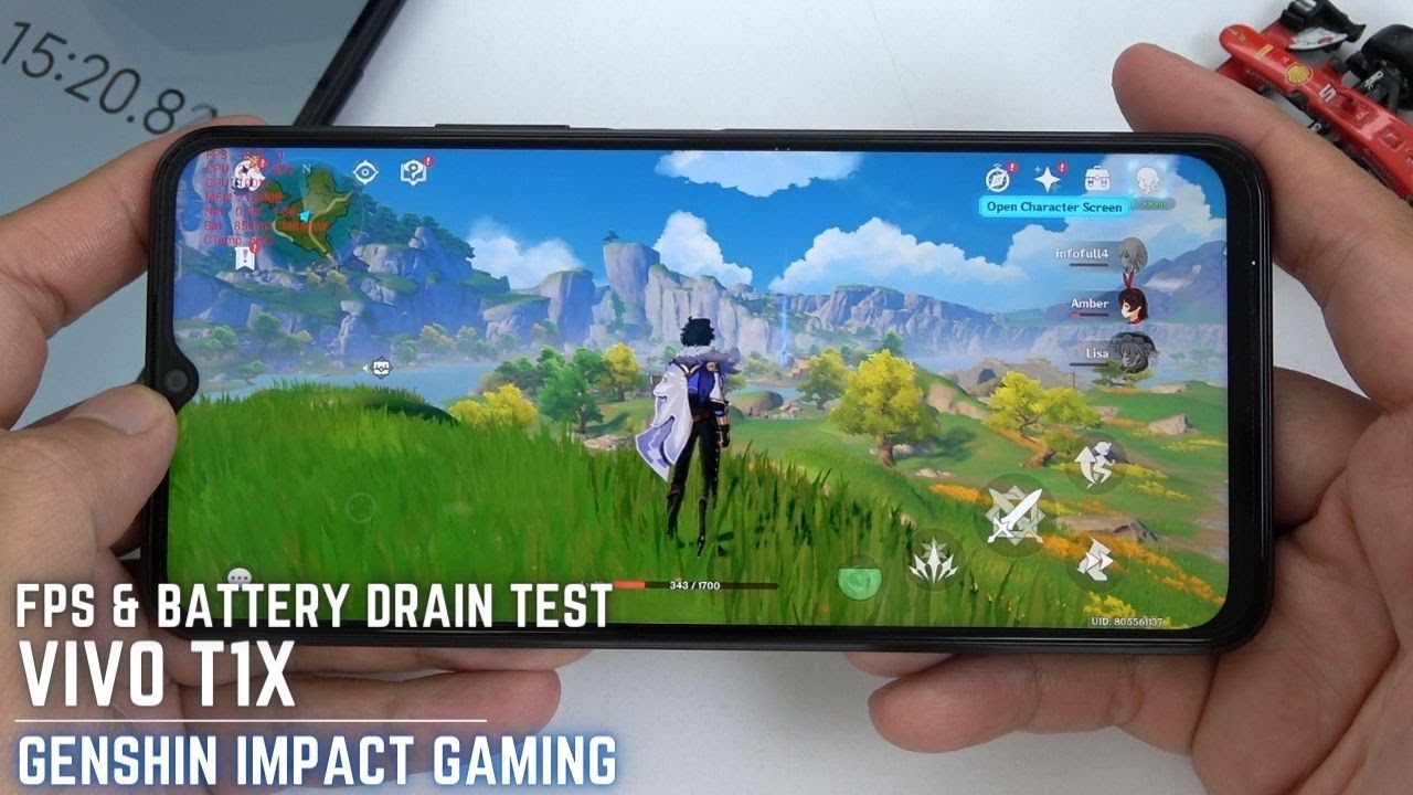 Vivo T1x Genshin Impact Gaming test | Snapdragon 680, 90Hz Display ...