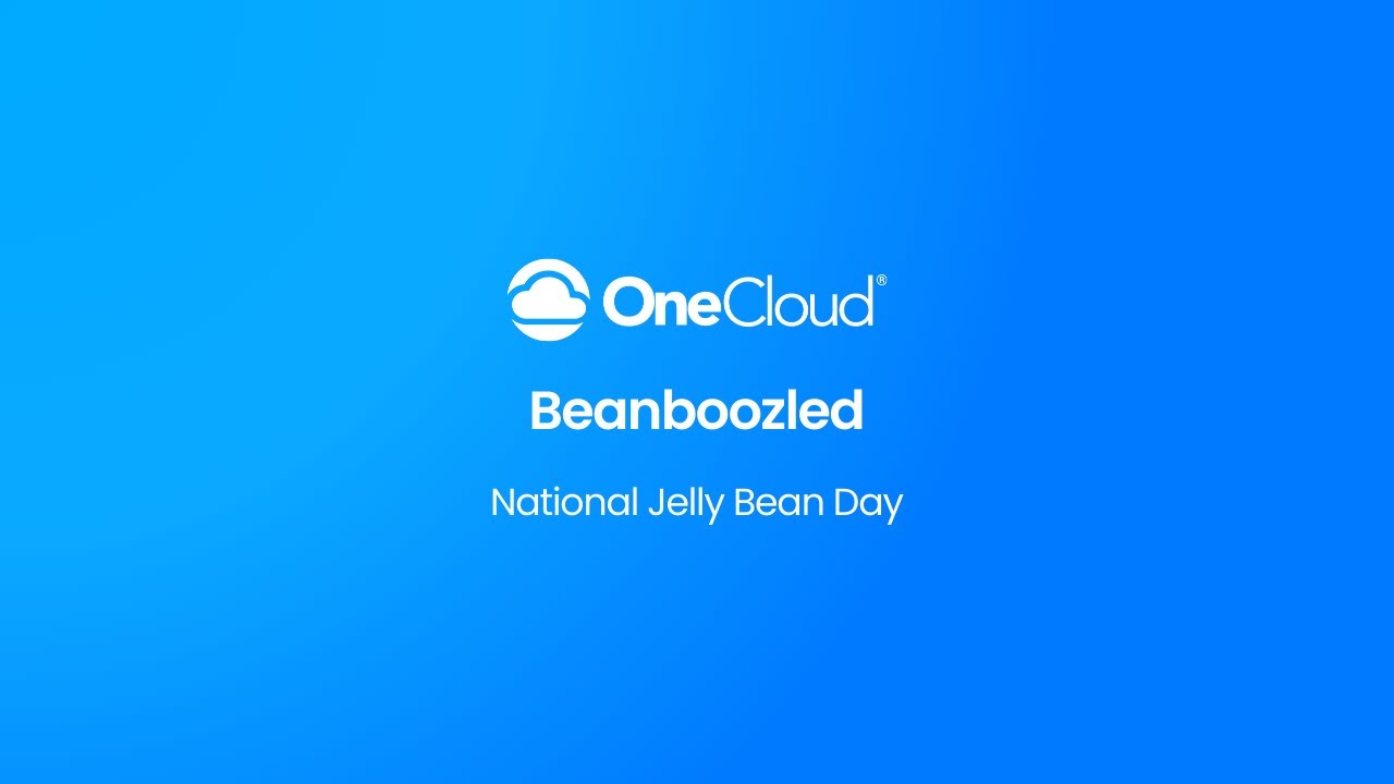 OneCloud® National Jelly Bean Day - YouTube