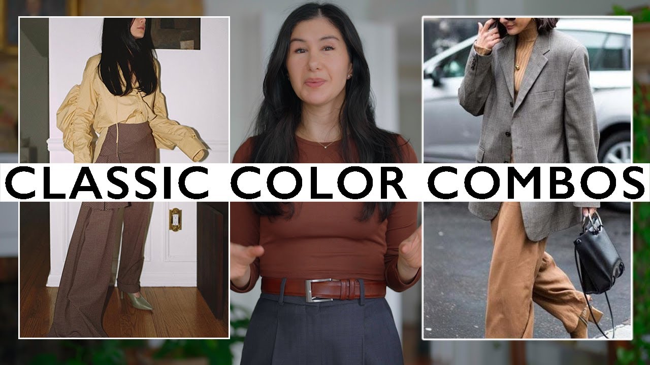 2023 Classic Color Combos that ALWAYS look CHIC - YouTube