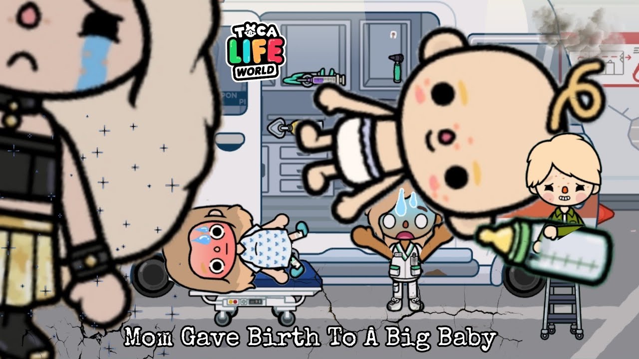 Mom gave Birth to a big baby 🫨| Toca Life World - YouTube