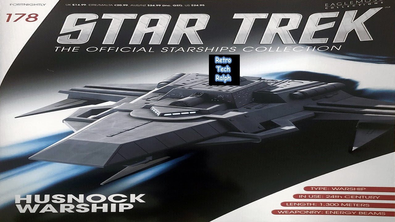 Star Trek Official Starship Collection By Eaglemoss. Issue 178. Husnock ...