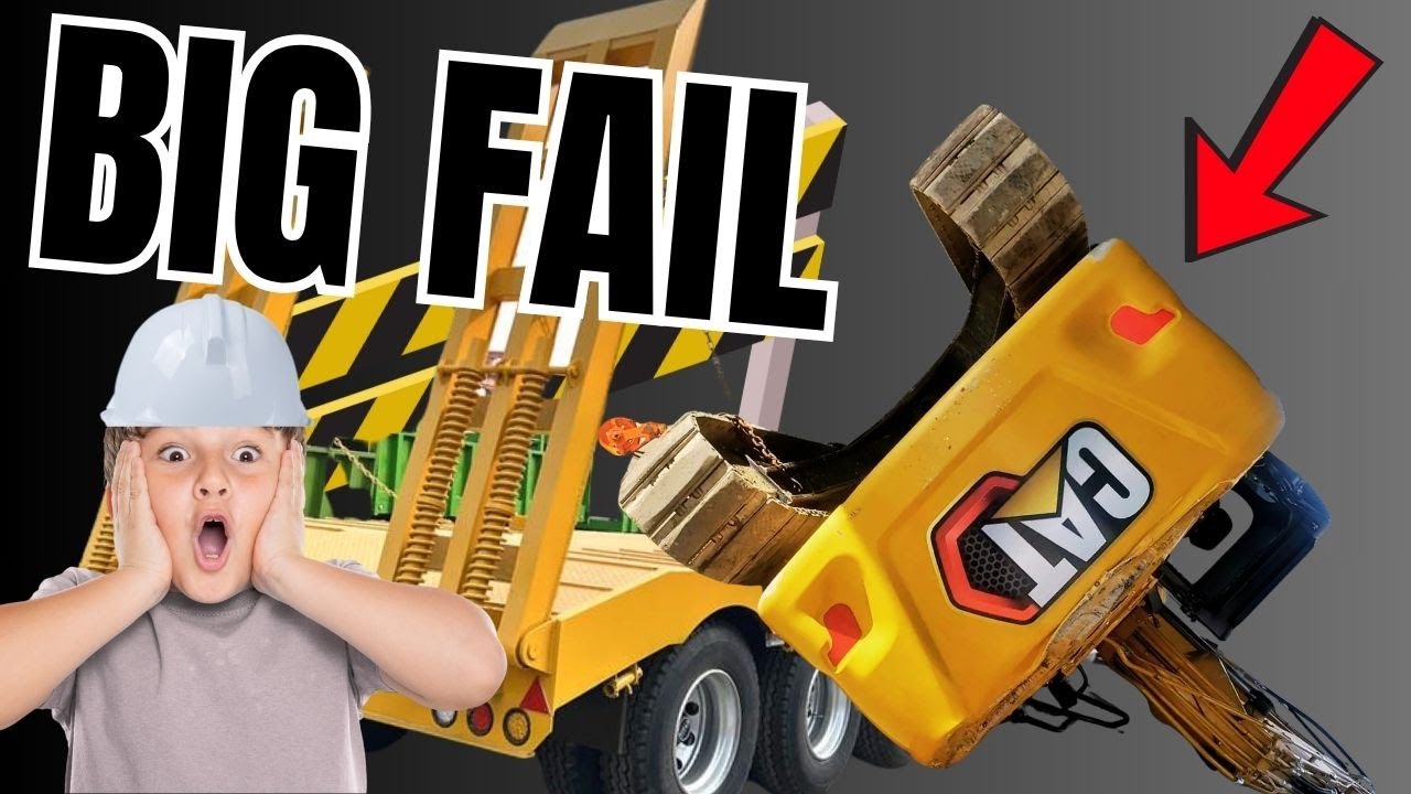 Total Idiots at Work: Heavy Equipment Fails - YouTube