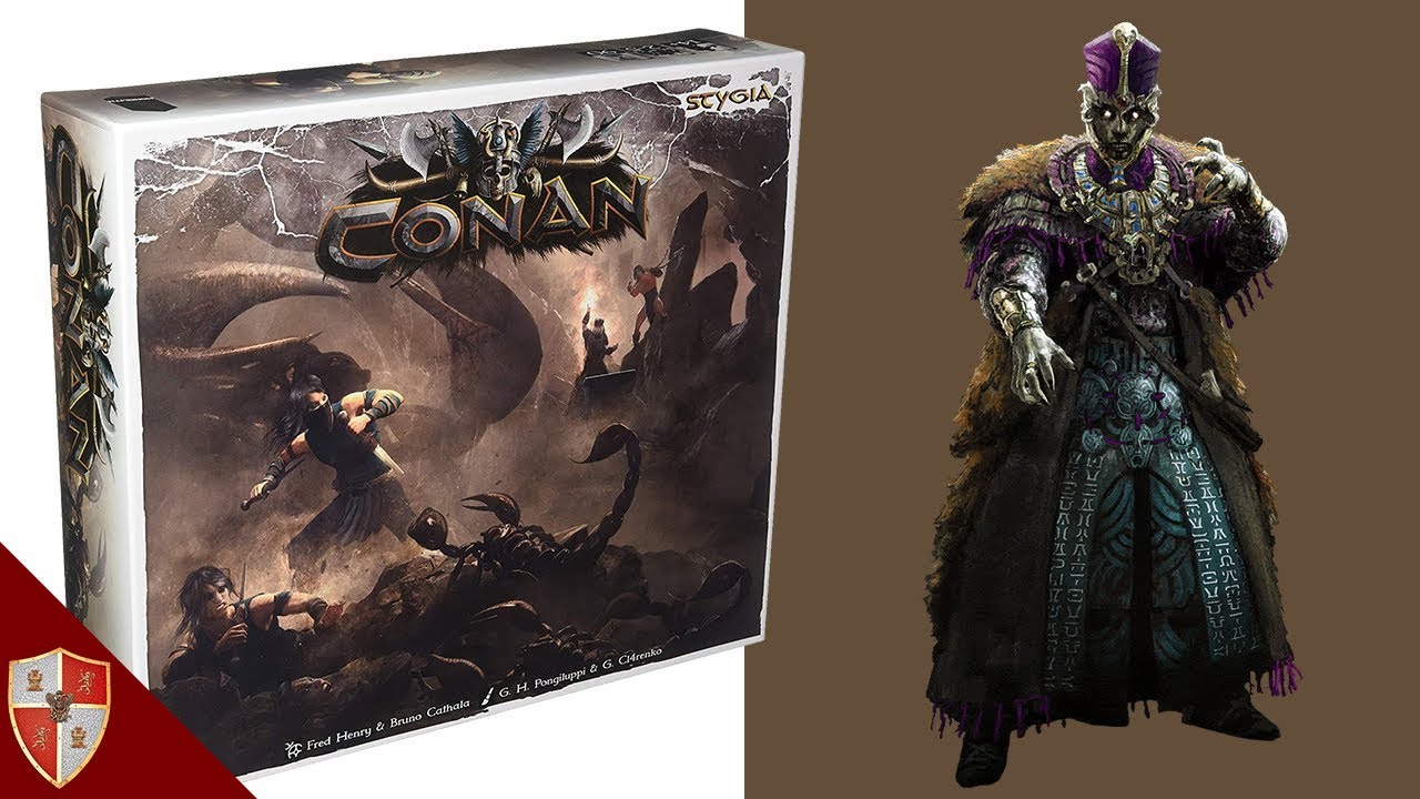 Unboxing Conan Stygia Expansion - YouTube