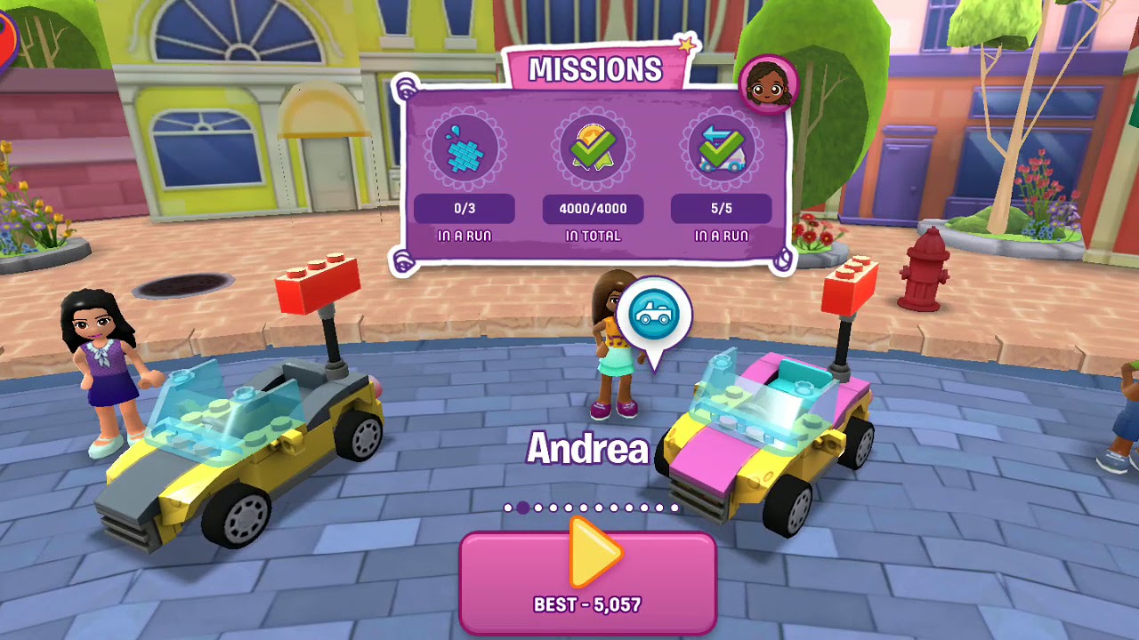 LEGO Friends Heartlake Rush - Lego Kids Game | Unlock Andrea #3 - YouTube