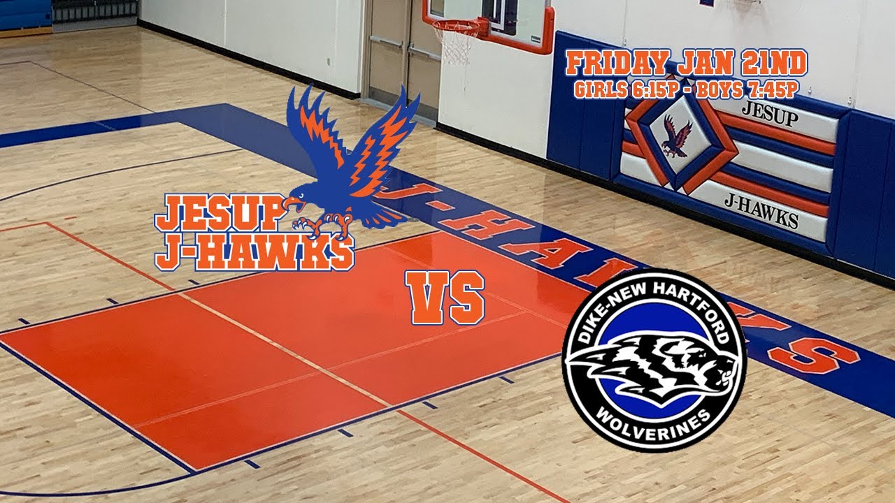 Jesup J-Hawks GBB vs. Dike-NH Wolverines - 1/21/22 - YouTube