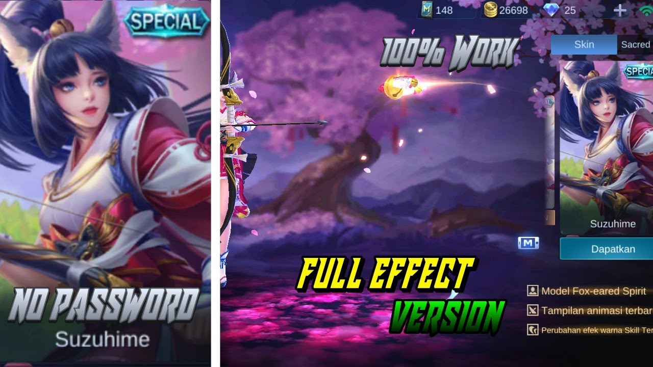NEW!!! | Script Skin MIYA SPECIAL 2020 | Full Effect / Low Effect ...