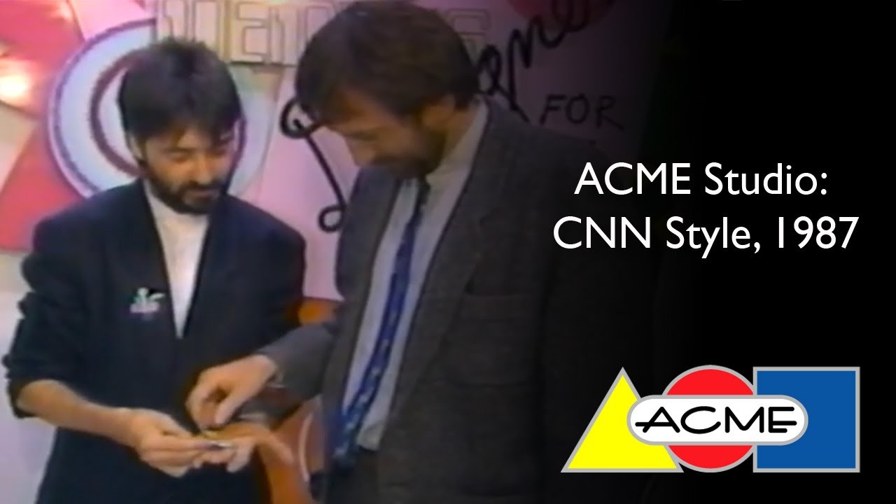 ACME Studio: CNN Style, 1987 - YouTube