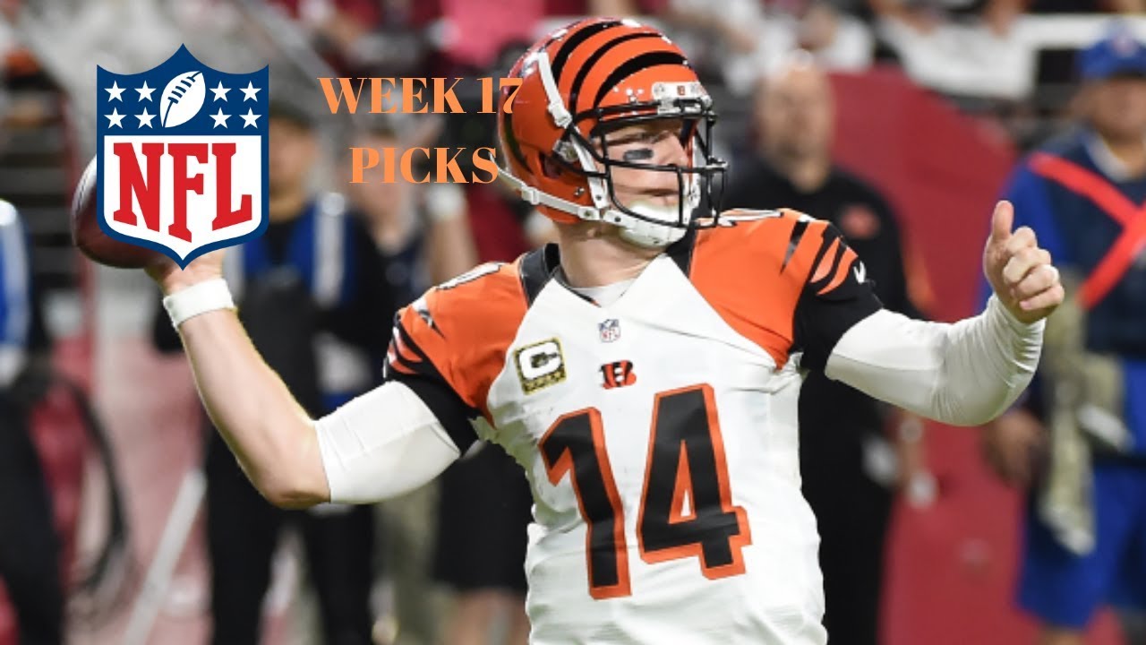 NFL WEEK 17 PICKS - YouTube