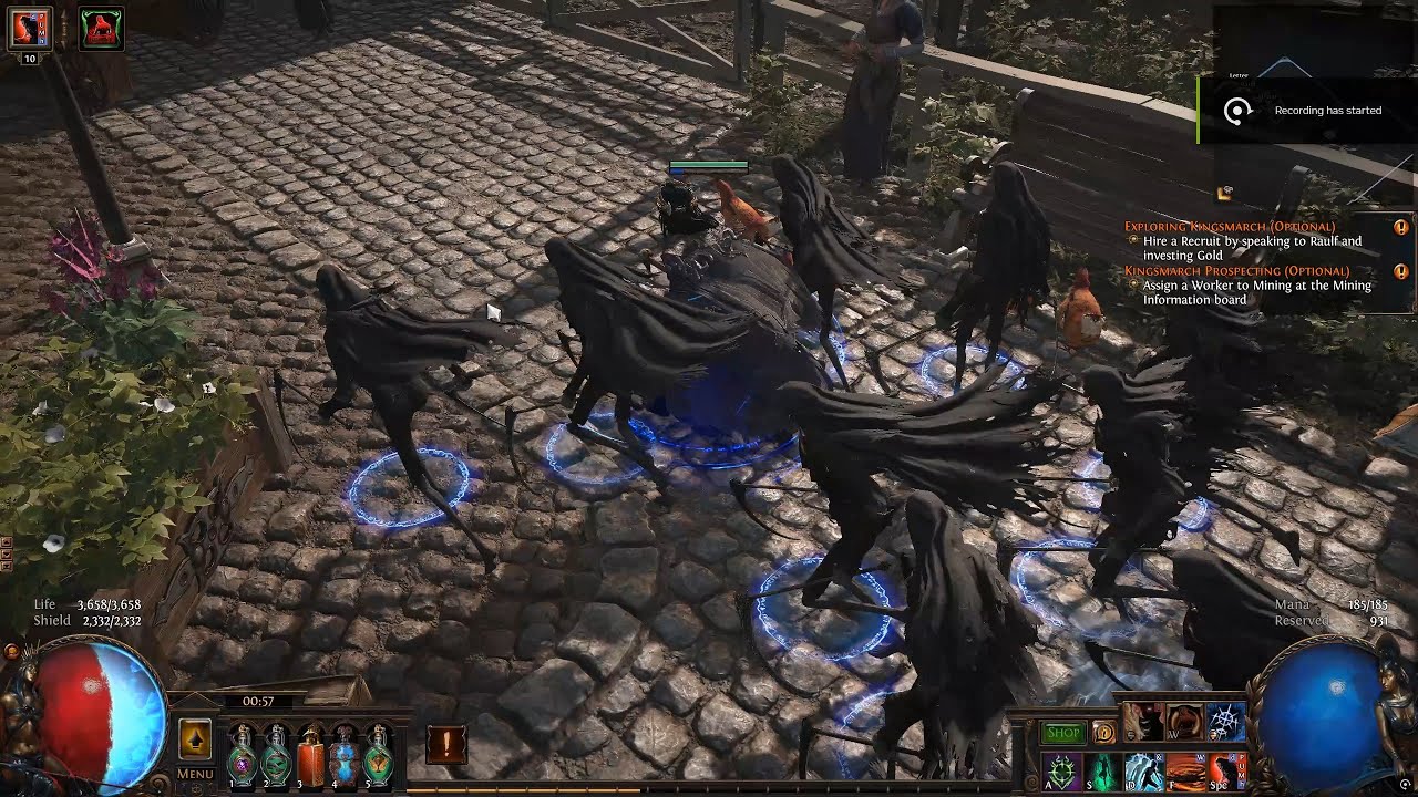 (PoE - 3.26 Mercenaries) Summon Reaper of Revenants Necromancer - T16 ...