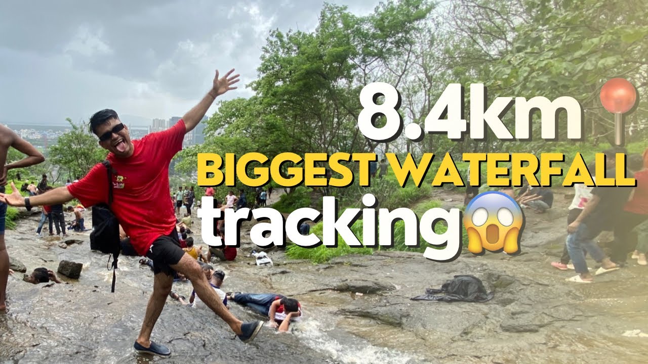 Biggest Waterfall💦 | 8.4km📍| Tracking experience😱|Gavlidev |explore ...