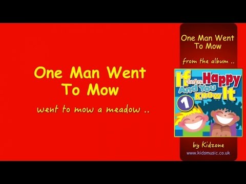 Kidzone - One Man Went To Mow - YouTube