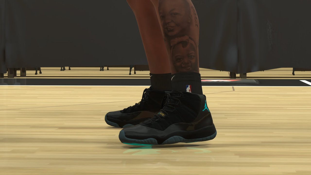 NBA 2K25 Next Gen Shoe Creator - Air Jordan 11 "Gamma Blue" - YouTube
