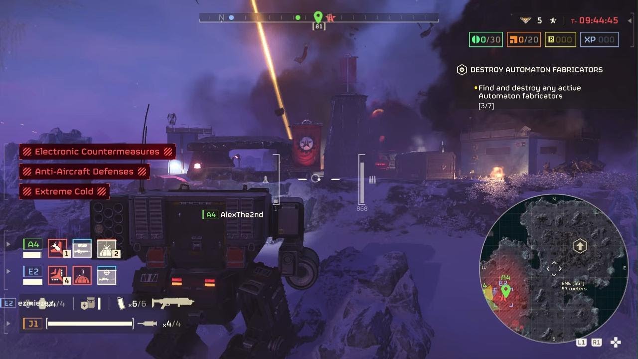 HELLDIVERS 2 Automaton Factorys - YouTube