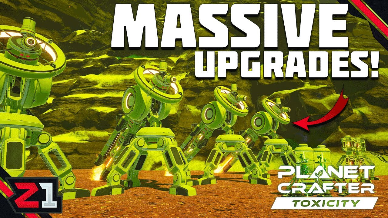 MASSIVE Upgrades ! Fighting The Toxic Goo And Terraforming The Planet ...