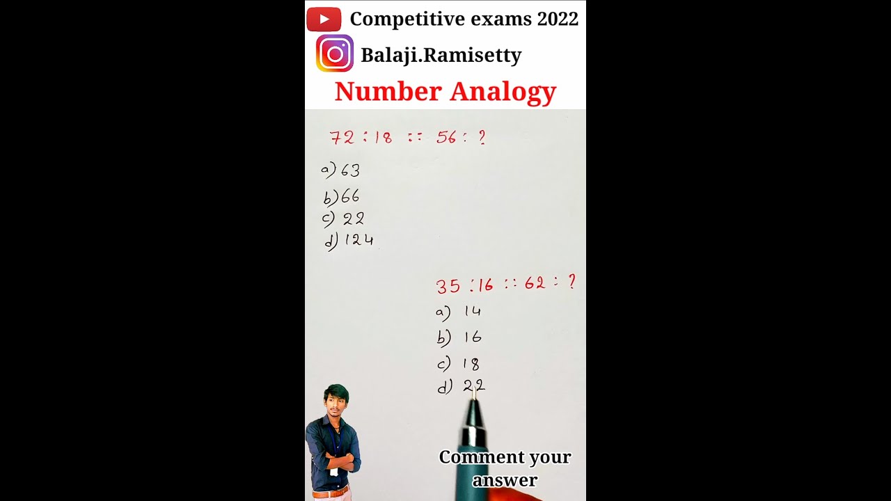 Number Analogy Reasoning Tricks Number Analogy Trick Maths Trick number-analogy-reasoning-tricks-number-analogy-trick-maths-trick