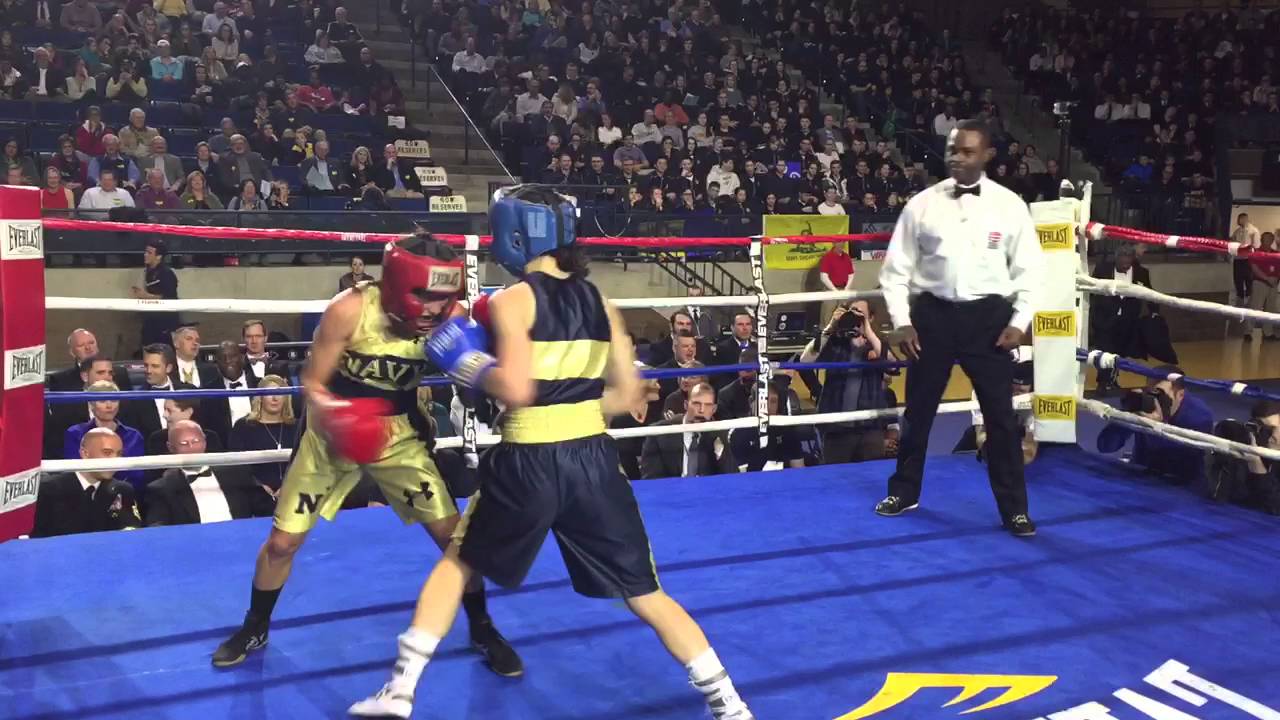 Naval Academy Brigade Boxing Championship - YouTube