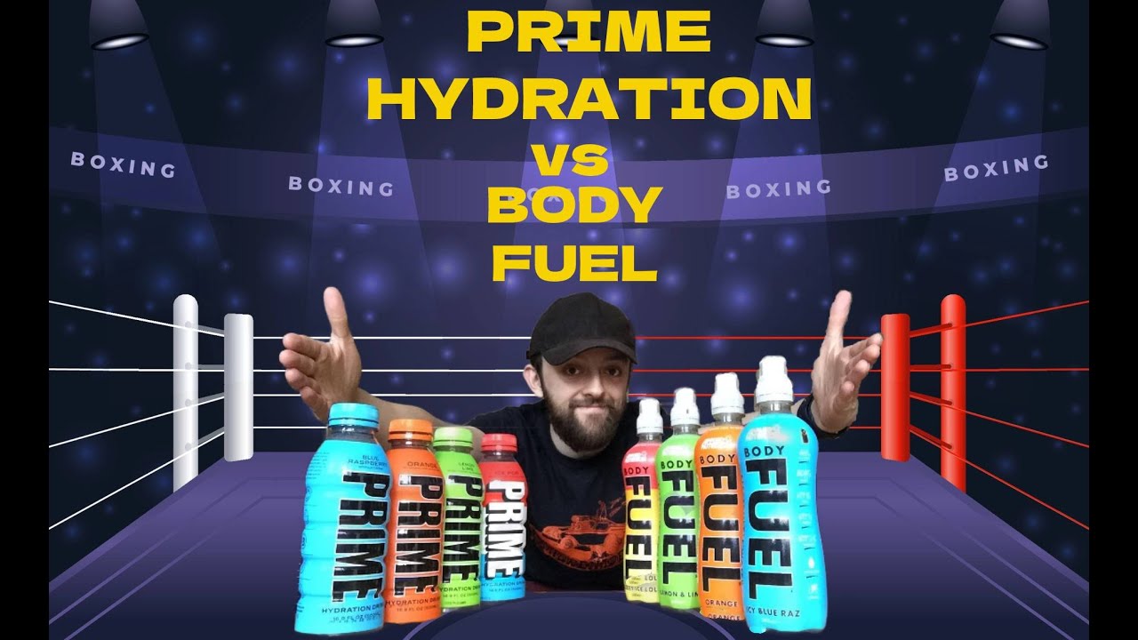 PRIME HYDRATION VS BODY FUEL (Is it worth it ?) - YouTube