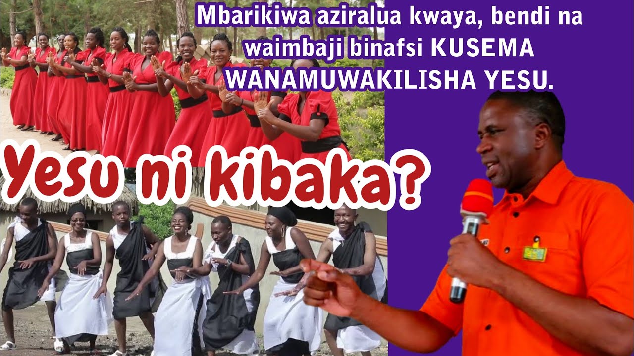 Ukristo ni ukibaka? kwa nini vibaka ndio wanaomuwakilisha. Mbarikiwa ...