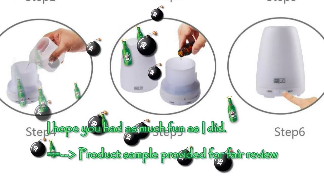 BTUP 100ml oil diffuser B01ELDJCMI For YouTube - YouTube