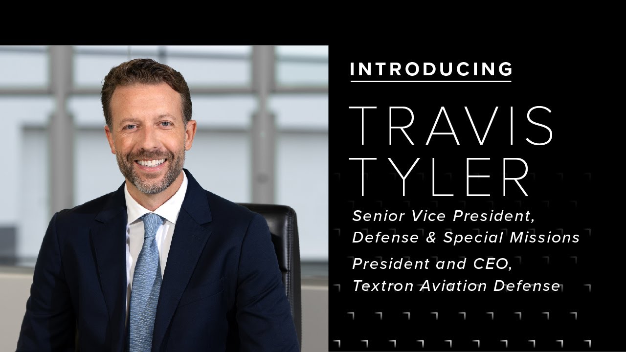 Meet Travis Tyler, senior vice president, Defense & Special Missions ...