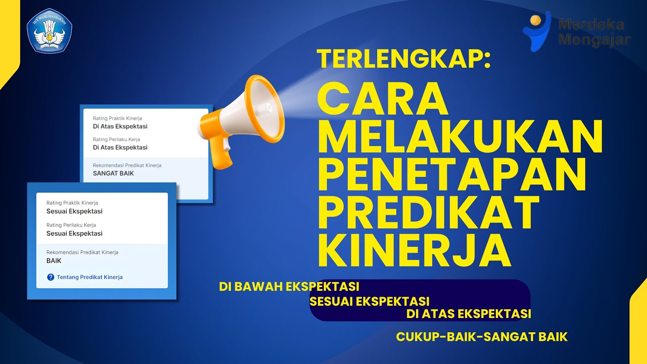 TERLENGKAP: CARA MELAKUKAN PENETAPAN PREDIKAT KINERJA DI PMM ...
