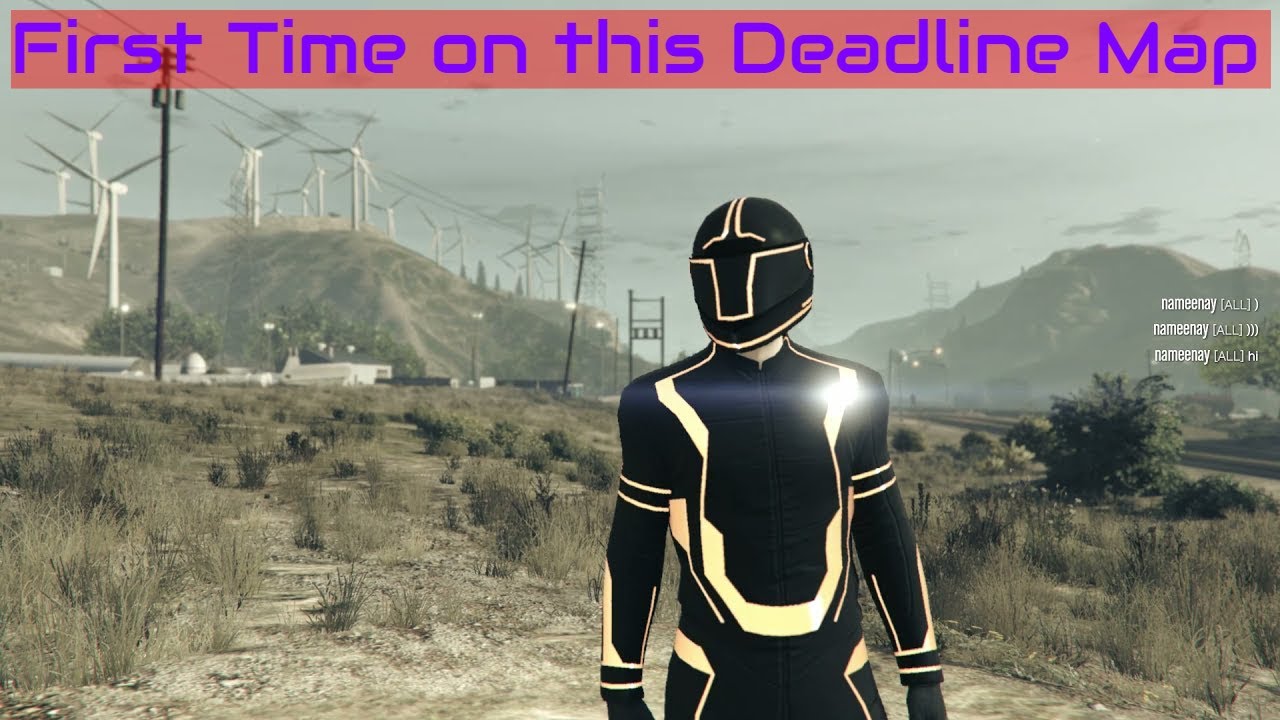 First Time On This Deadline Map GTA Online - YouTube