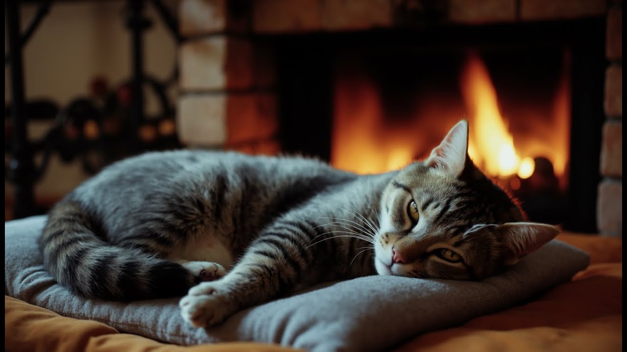 Peaceful Cat Music to Reduce Stress and Anxiety – Calming Background ...