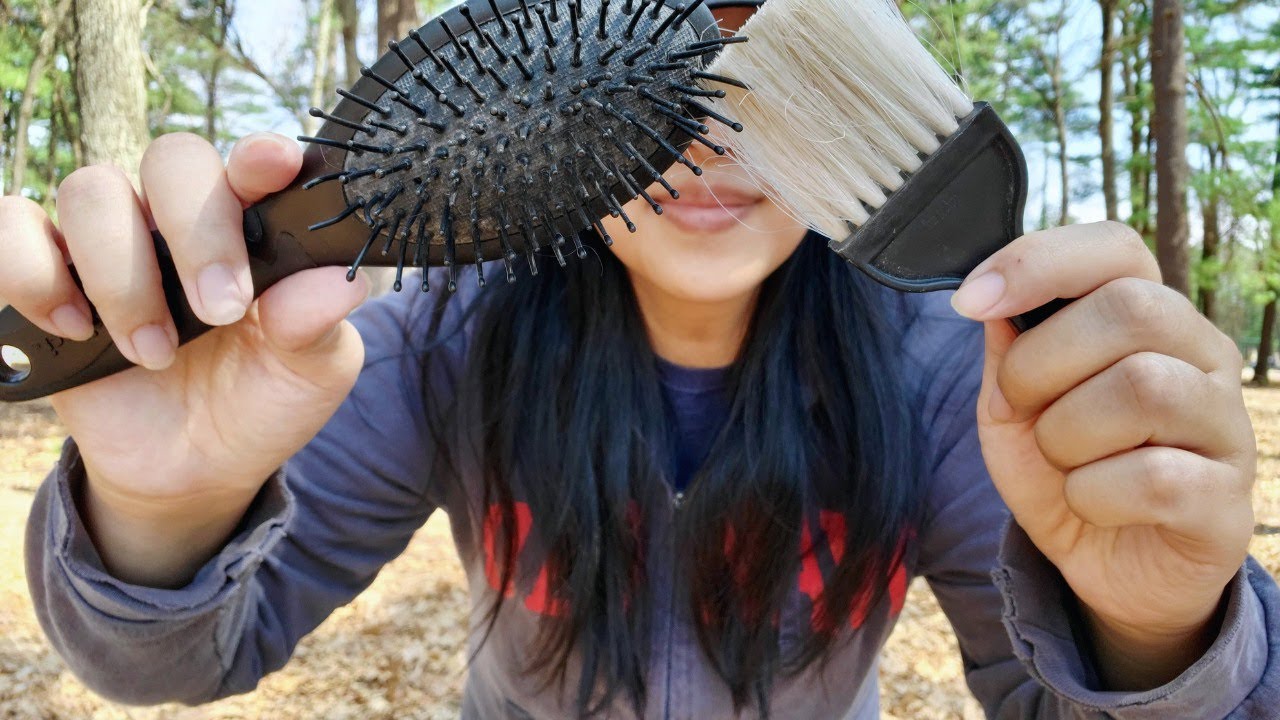 Public ASMR🌳Hiking Adventure w/Brush Fast Aggressive Lofi Tapping ...