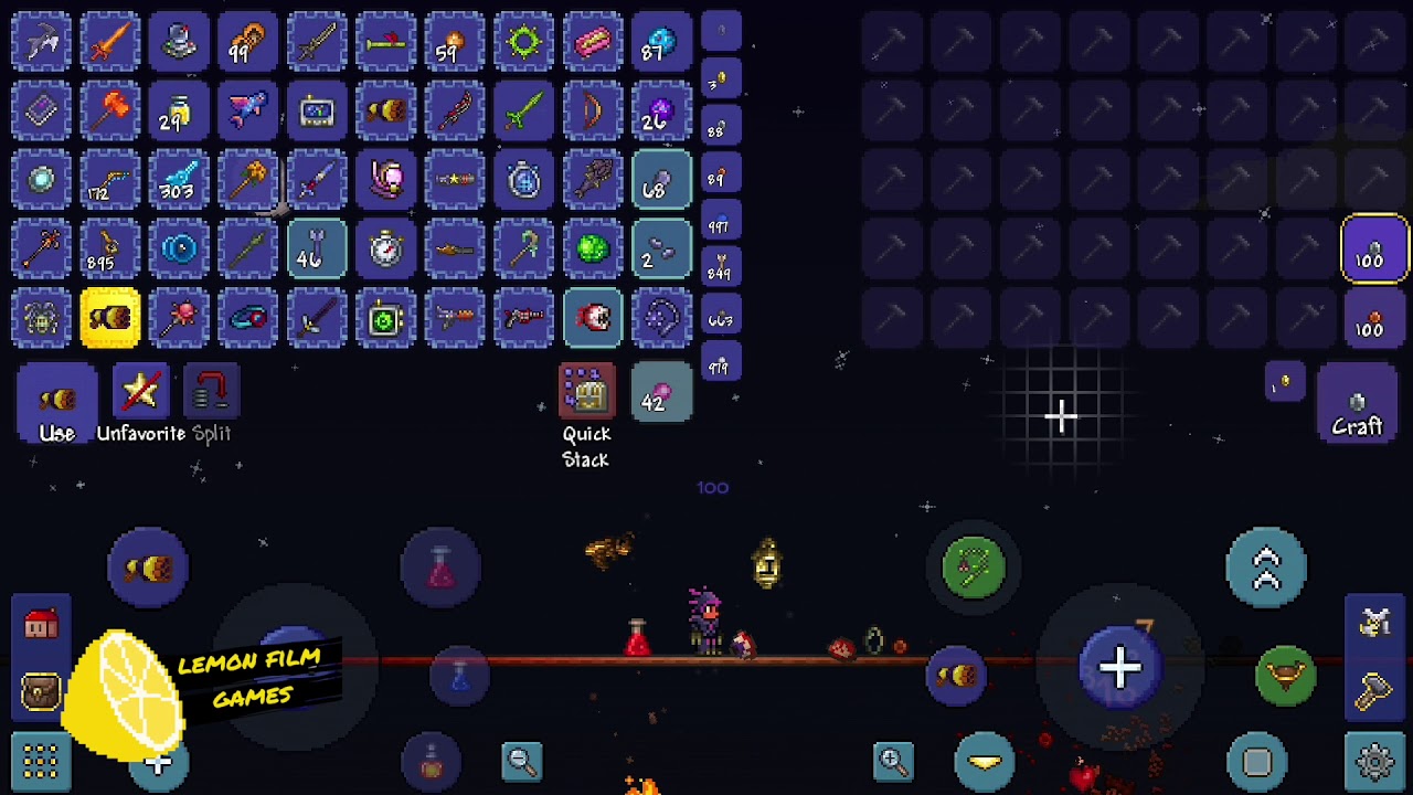 Terraria Playthrough Part 1: Bee Gun vs Eye of Cthulu Accessories and ...