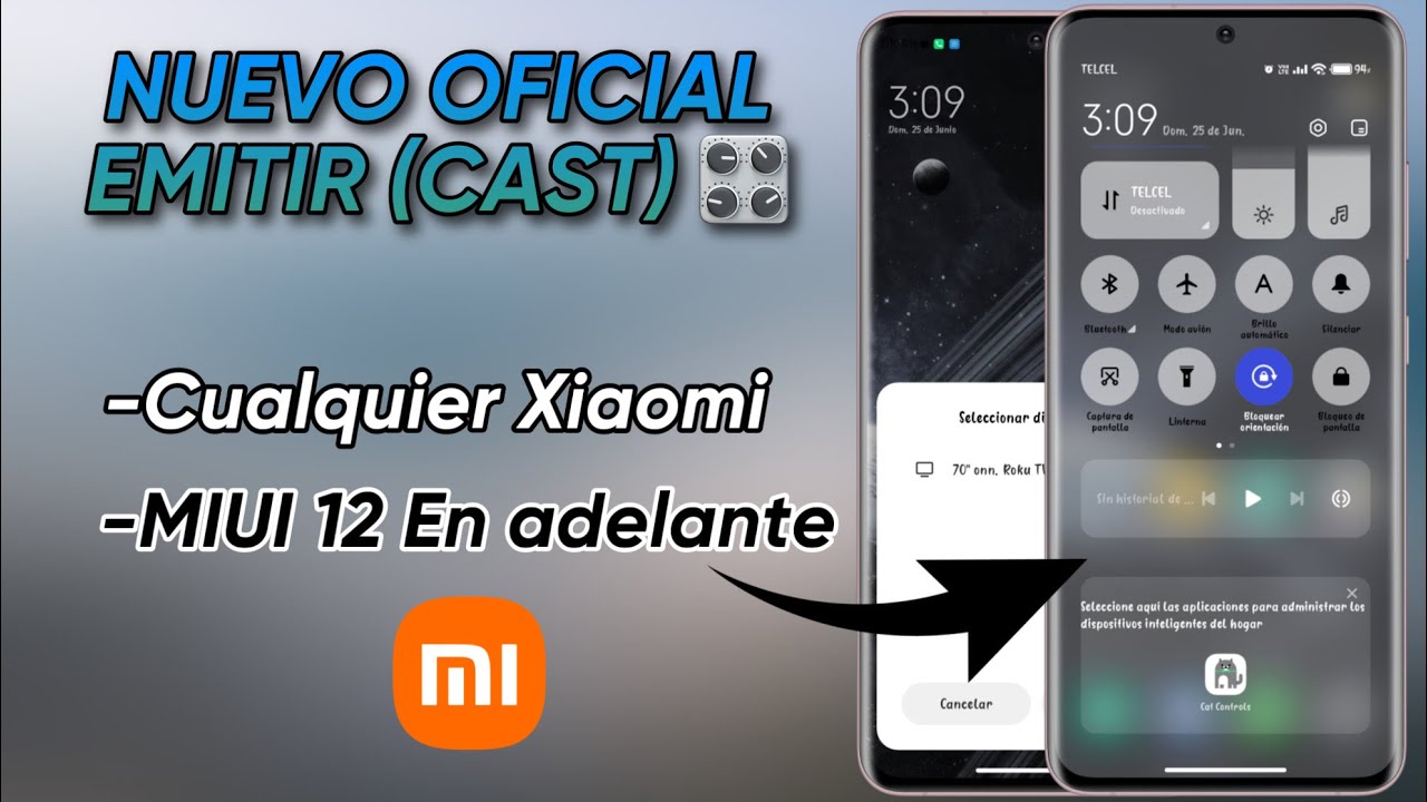 🤯LLEGÓ PARA TODOS LOS XIAOMI REDMI Y POCO LA NUEVA APP CAST (EMITIR ...