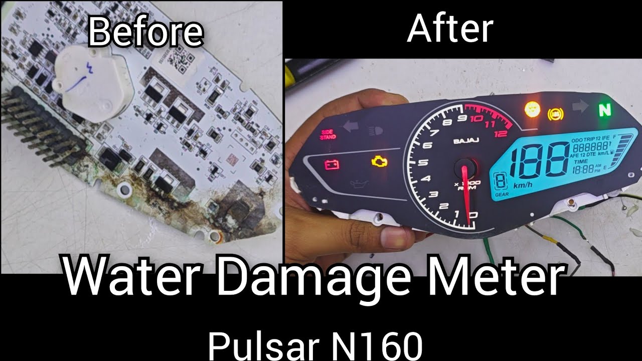 Water Damage Meter Repair Pulsar N160 - YouTube
