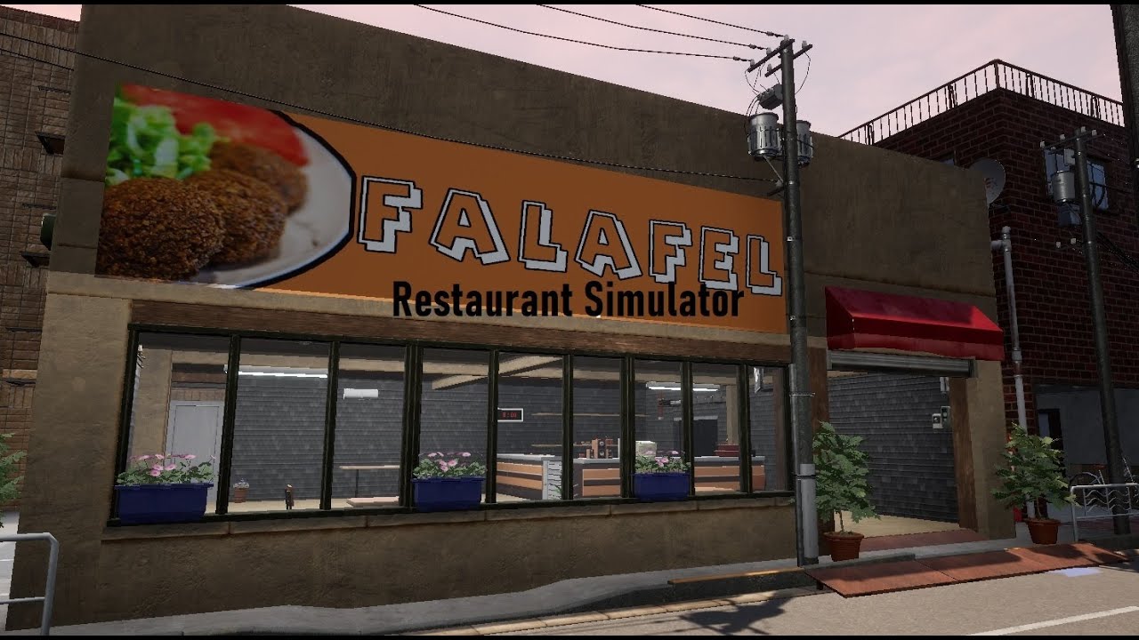 Running Our Own Falafel Restaurant ~ FALAFEL Restaurant Simulator - YouTube