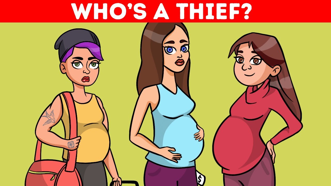 Who's NOT Pregnant? 10 Hard Detective Riddles With Answers - YouTube