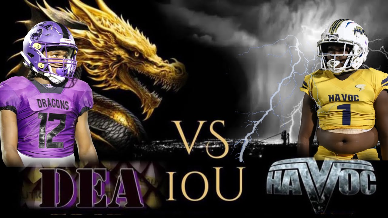 Best Youth Football Game of 2023 | Desoto Havoc vs DEA Dragons - YouTube