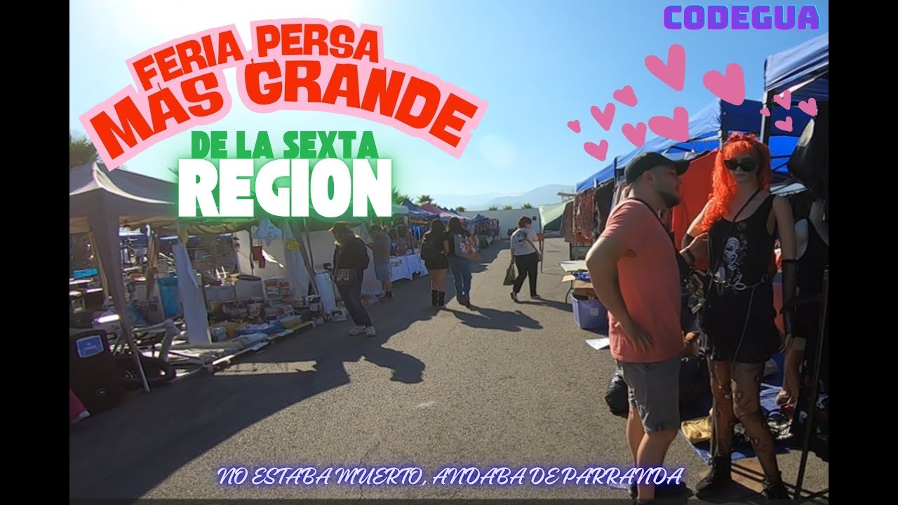 FERIA PERSA MAS GRANDE DE LA SEXTA REGION- (2DA EDICION) - YouTube