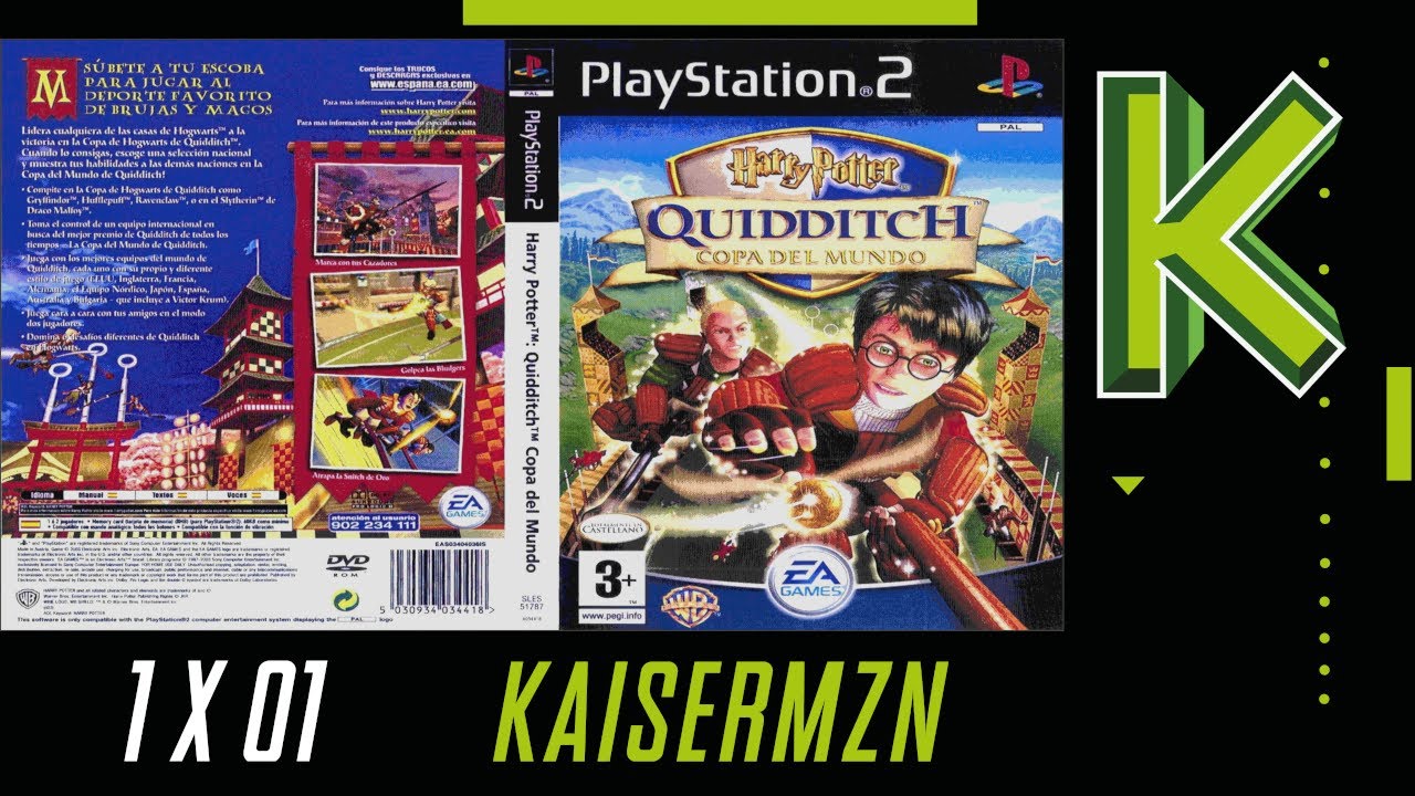 🎮 PS2 💿 - HARRY POTTER 🧹🌍 QUIDDITCH COPA DEL MUNDO 🌍🧹 1x01 PRIMEROS ...