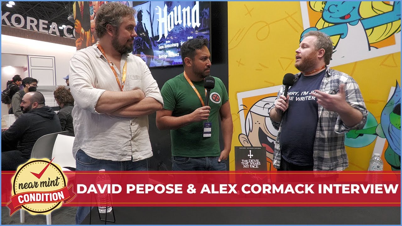 David Pepose & Alex Cormack Interview | The Devil That Wears My Face | Punisher | - YouTube
