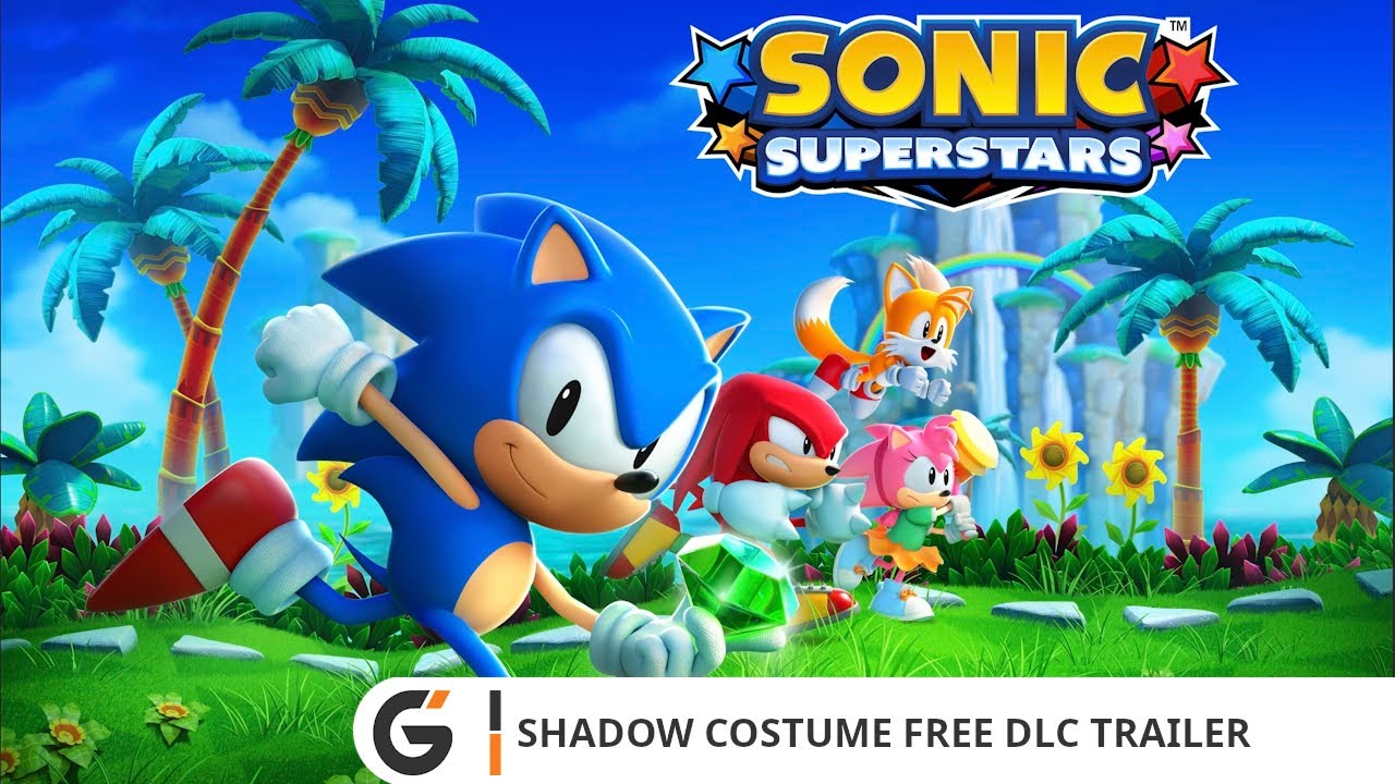 Sonic Superstars - Shadow Costume Free DLC trailer - YouTube