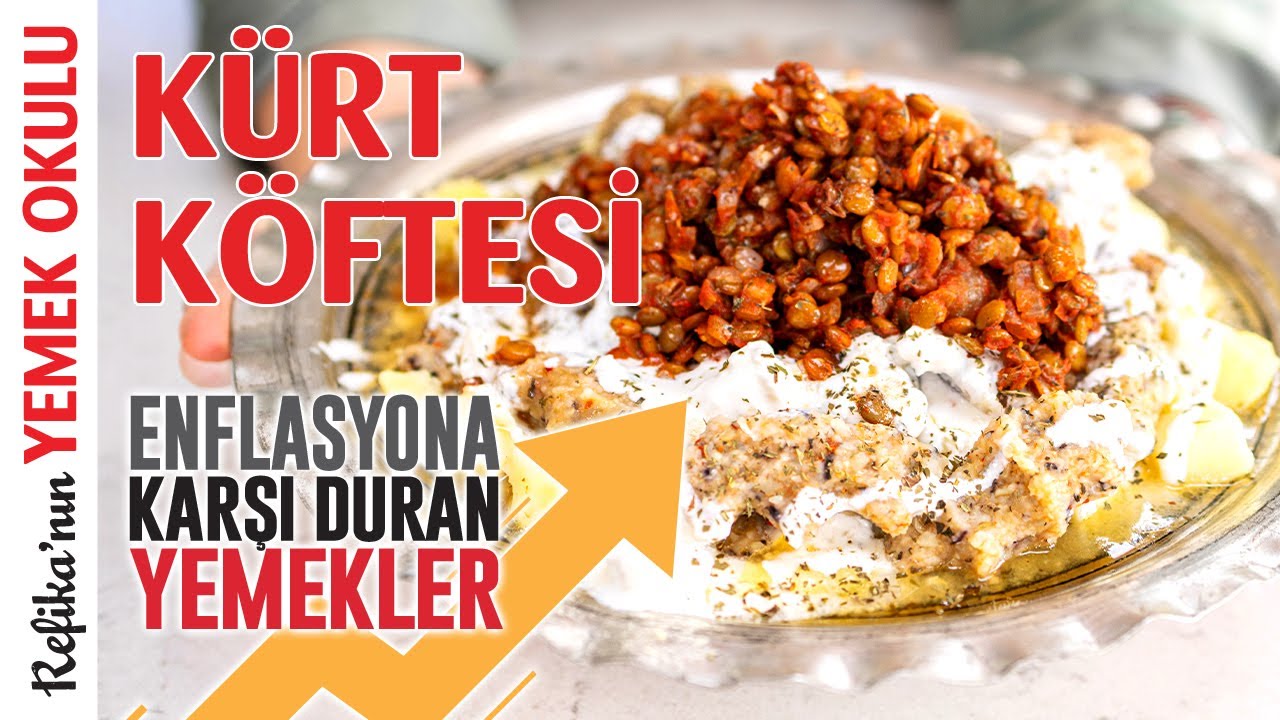 10 TL'ye BU EFSANE YEMEĞİ YAPABİLİRSİNİZ | Kürt Köftesi | Kıymasız ...