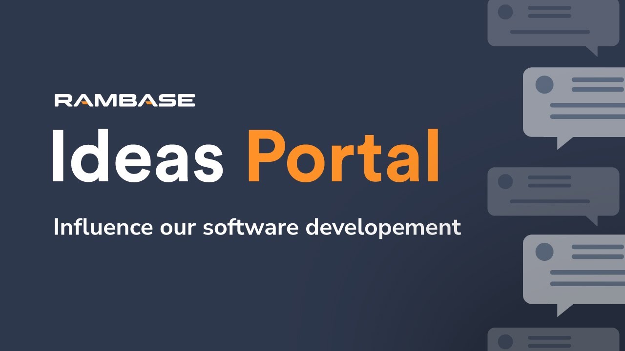 RamBase Ideas Portal 2023 - YouTube