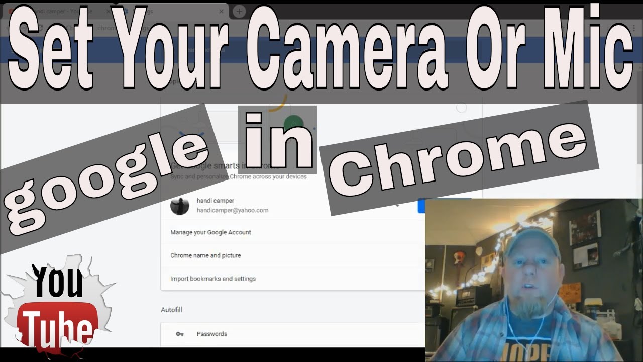 How To Set Up Your Camera Or Microphone in Google Chrome For Hangouts ...