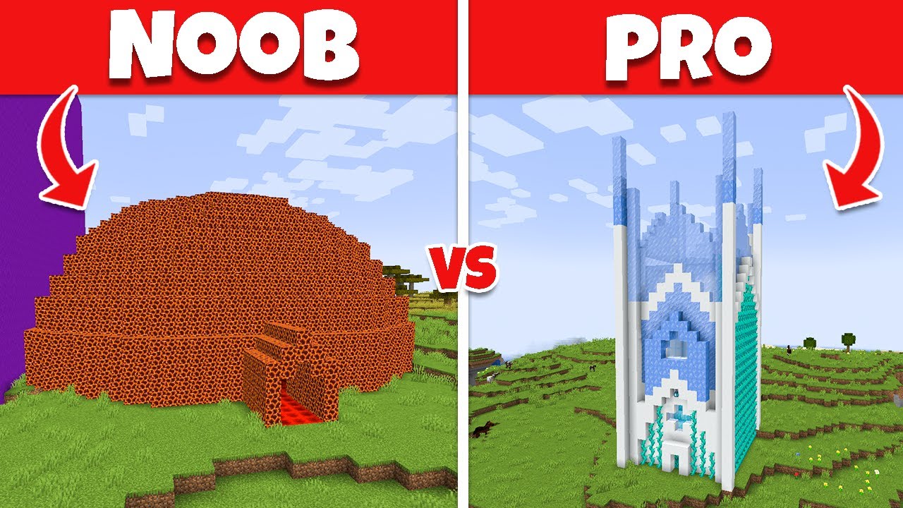 Aphmau Crew FIRE vs ICE | NOOB vs PRO - YouTube