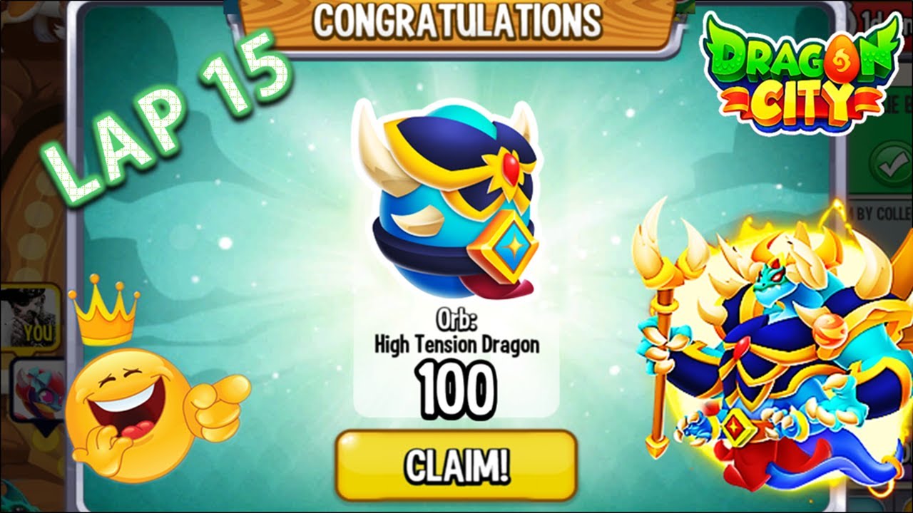 Dragon City - Reached LAP 15 REWARD of High Ascended Supreme Dragon ...