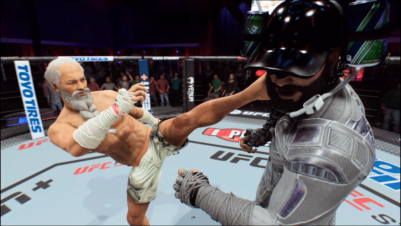 UFC 5 - Old Bruce Lee vs. Rocket Man - Super Dragon - YouTube