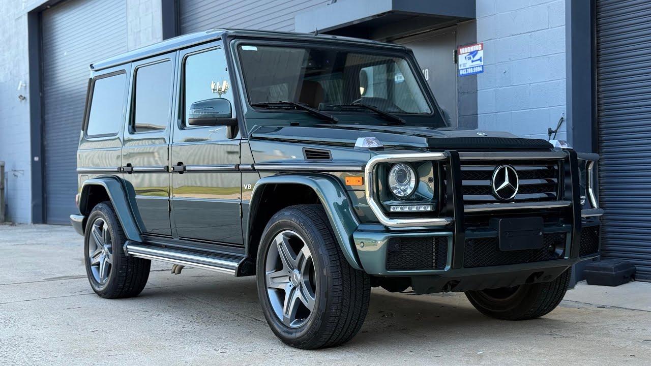 2016 Mercedes G550 - 39k miles in a rare color combo - YouTube