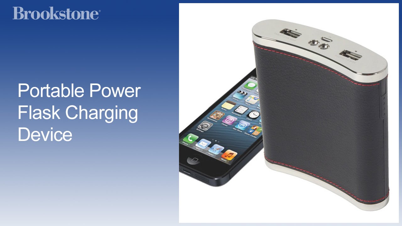 Portable Power Flask Charging Device - YouTube